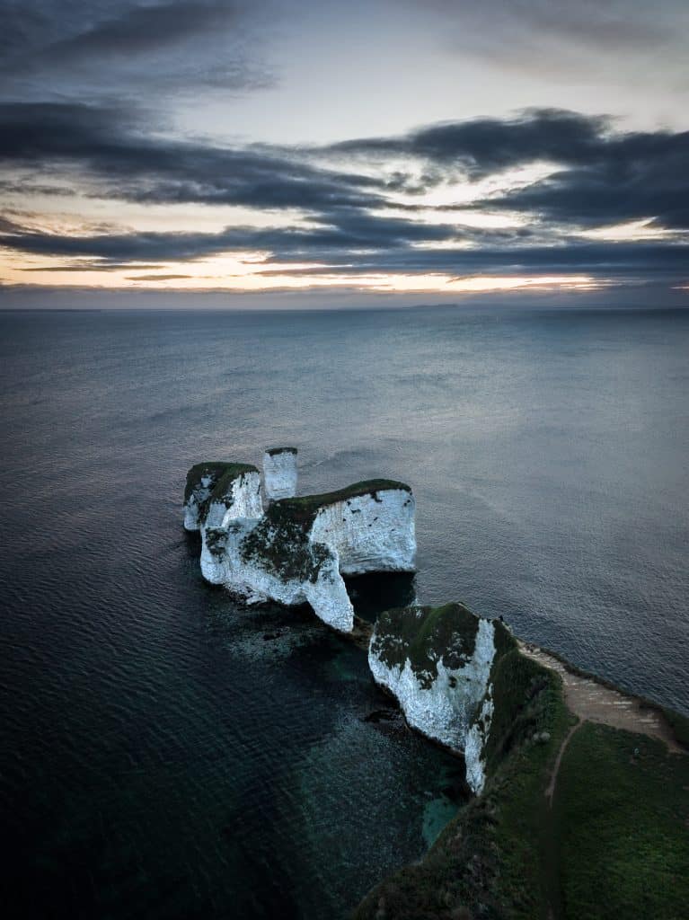 Shooting Old Harry’s Rock with a Drone – Photography & Travel