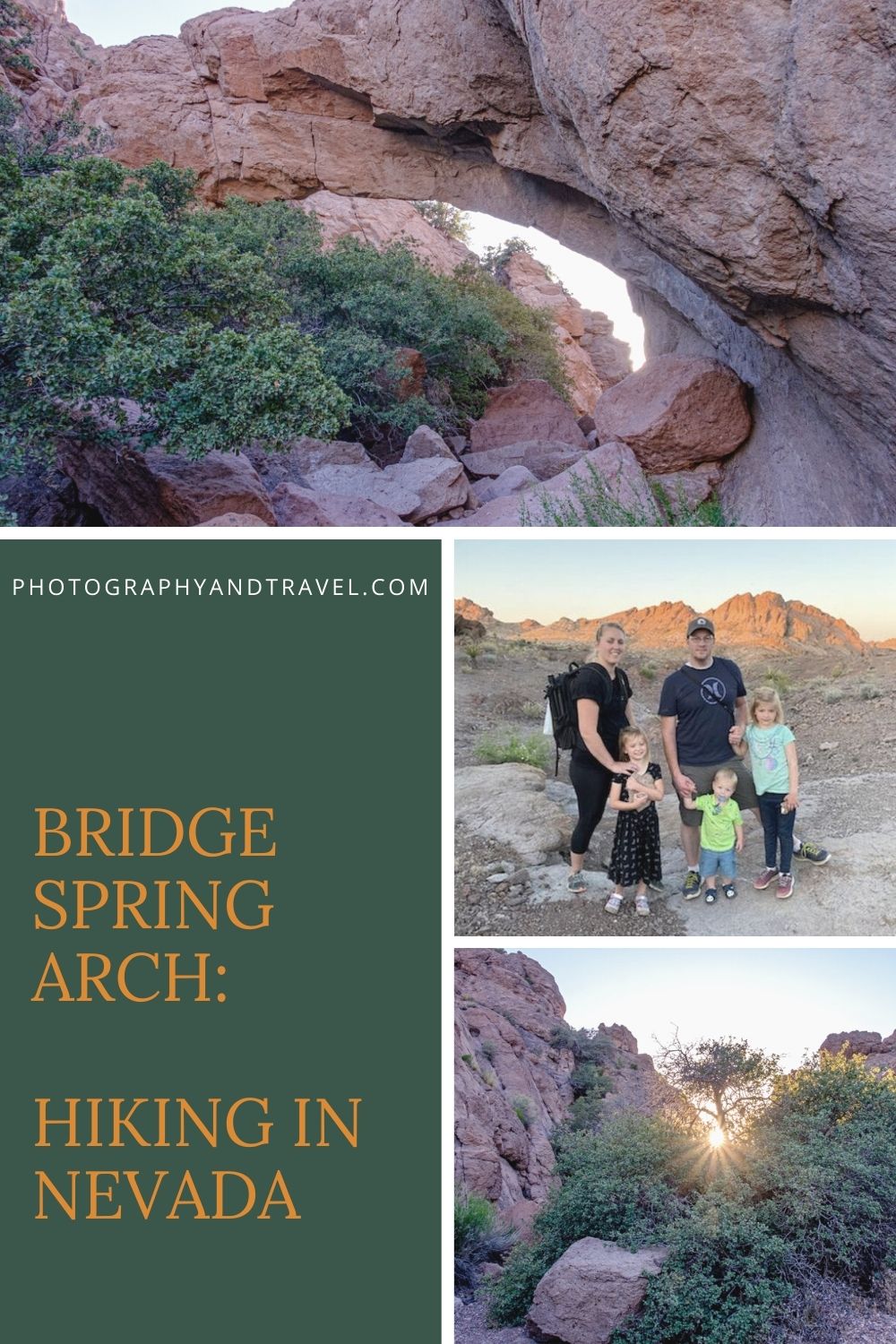 Guide for Hiking Bridge Spring Arch near Vegas – Photography & Travel